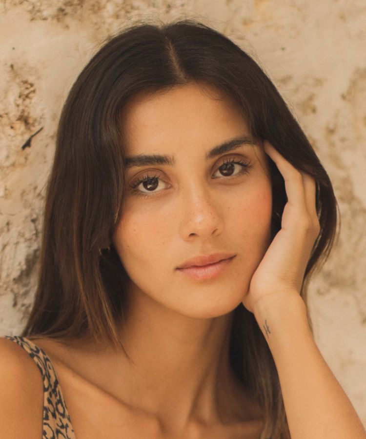 Spanish model Antonella Mazzola in Bali