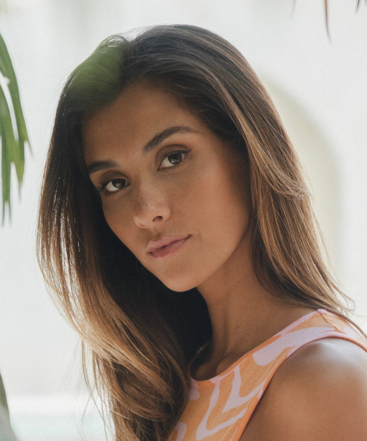 Spanish model Antonella Mazzola in Bali